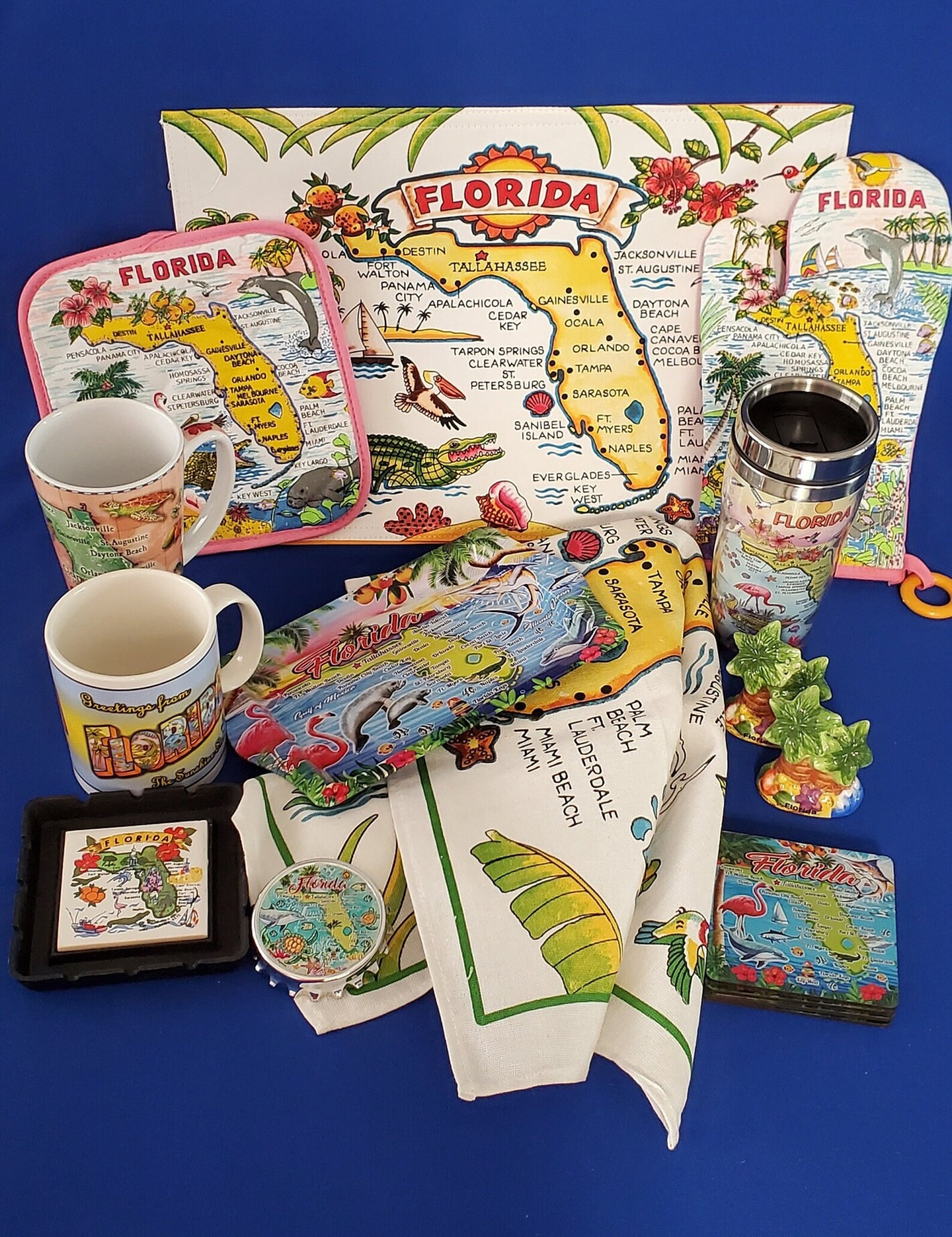 Pot Holder With Florida Map - Etsy