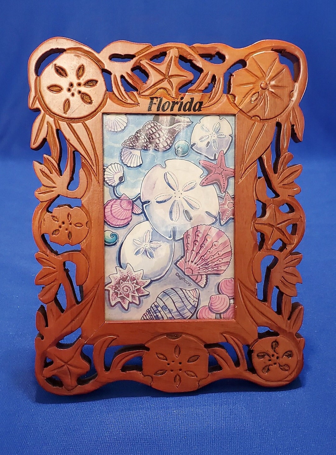 Hibiscus Wood Carving Picture Frame - Etsy