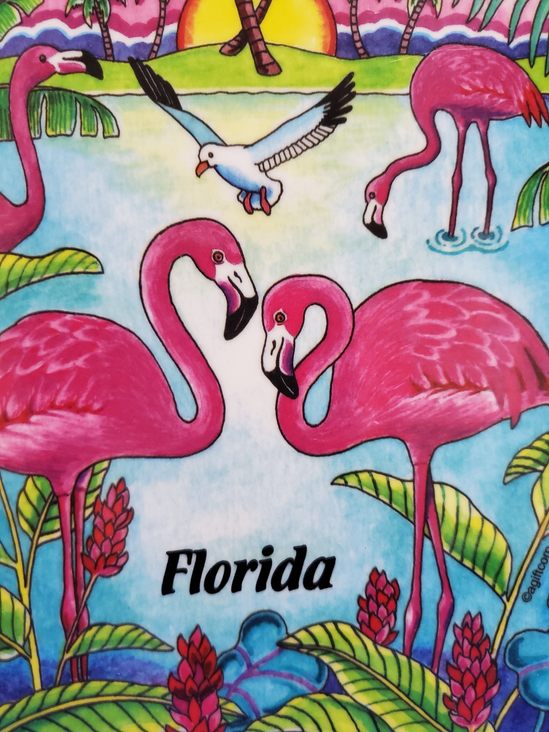 Flamingo Cheese Board - Etsy