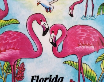 Flamingo Cheese Board - Etsy