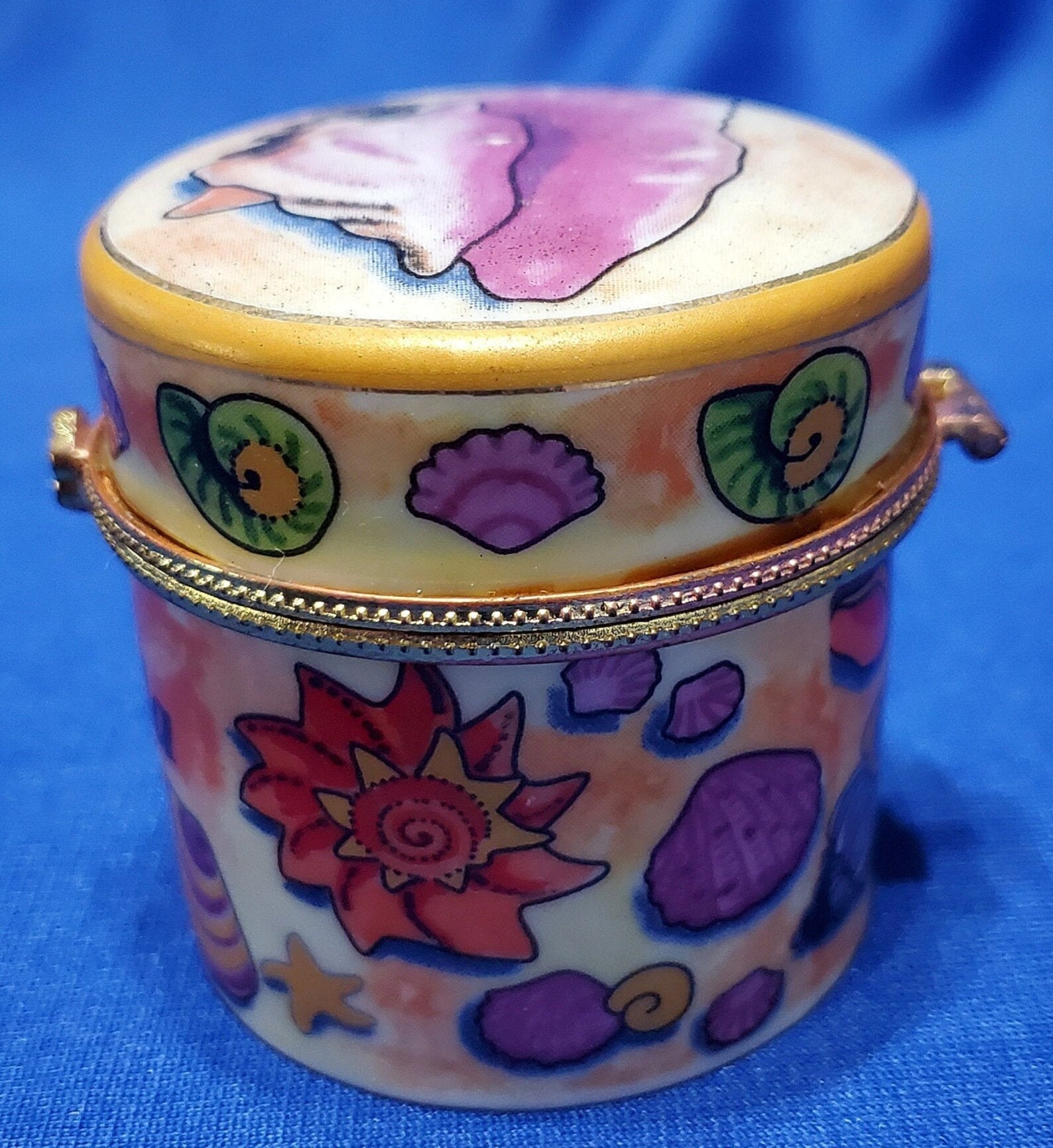 Conch Seashell Trinket Box - Etsy