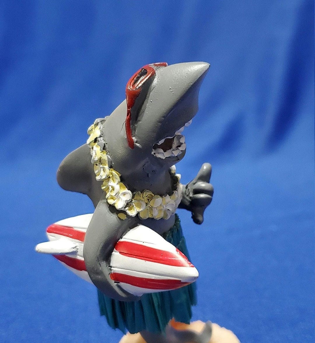Shark Surfer Dashboard Dancer - Etsy