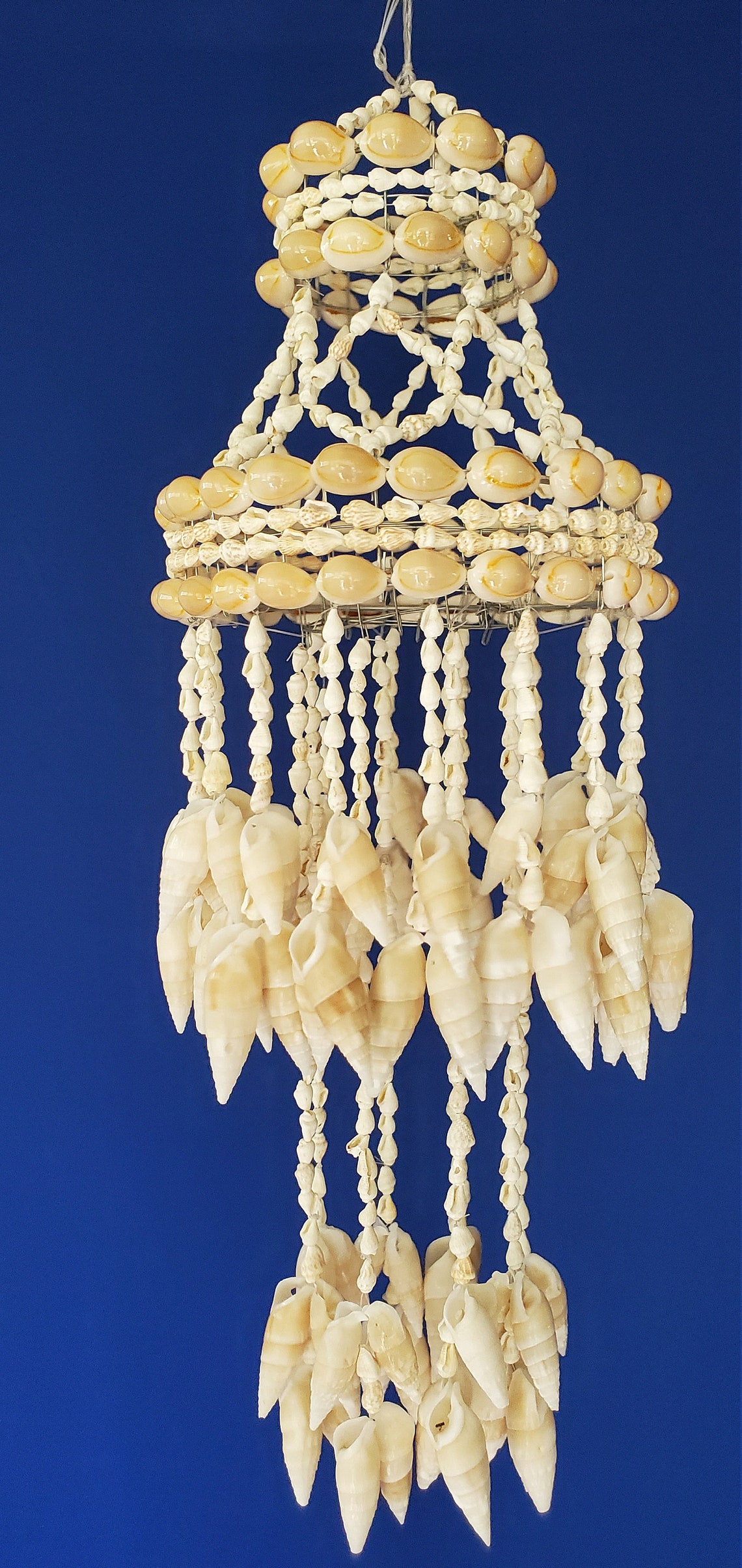 2 Tiered Seashell Chandelier - Etsy