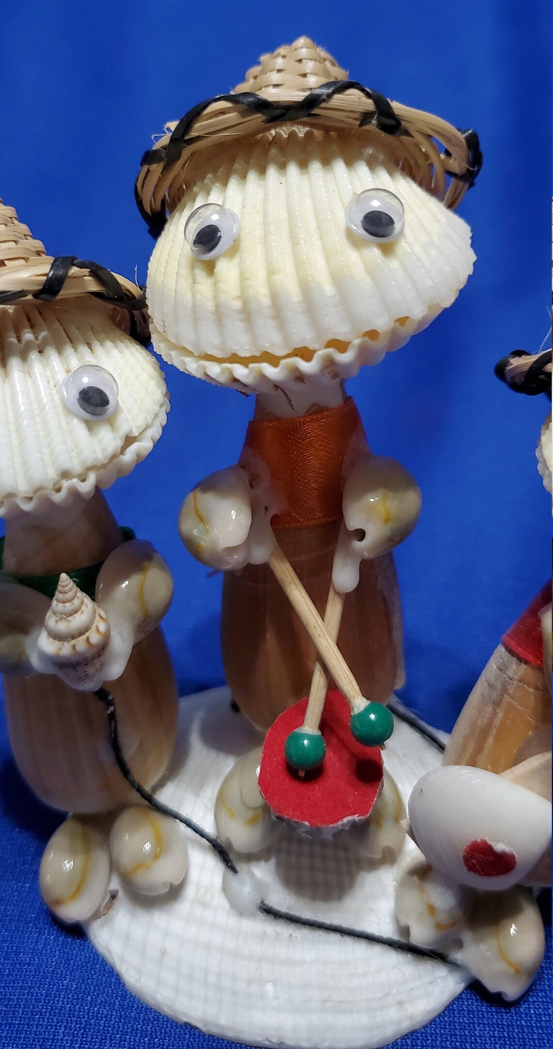 3 Man Seashell Band | Etsy