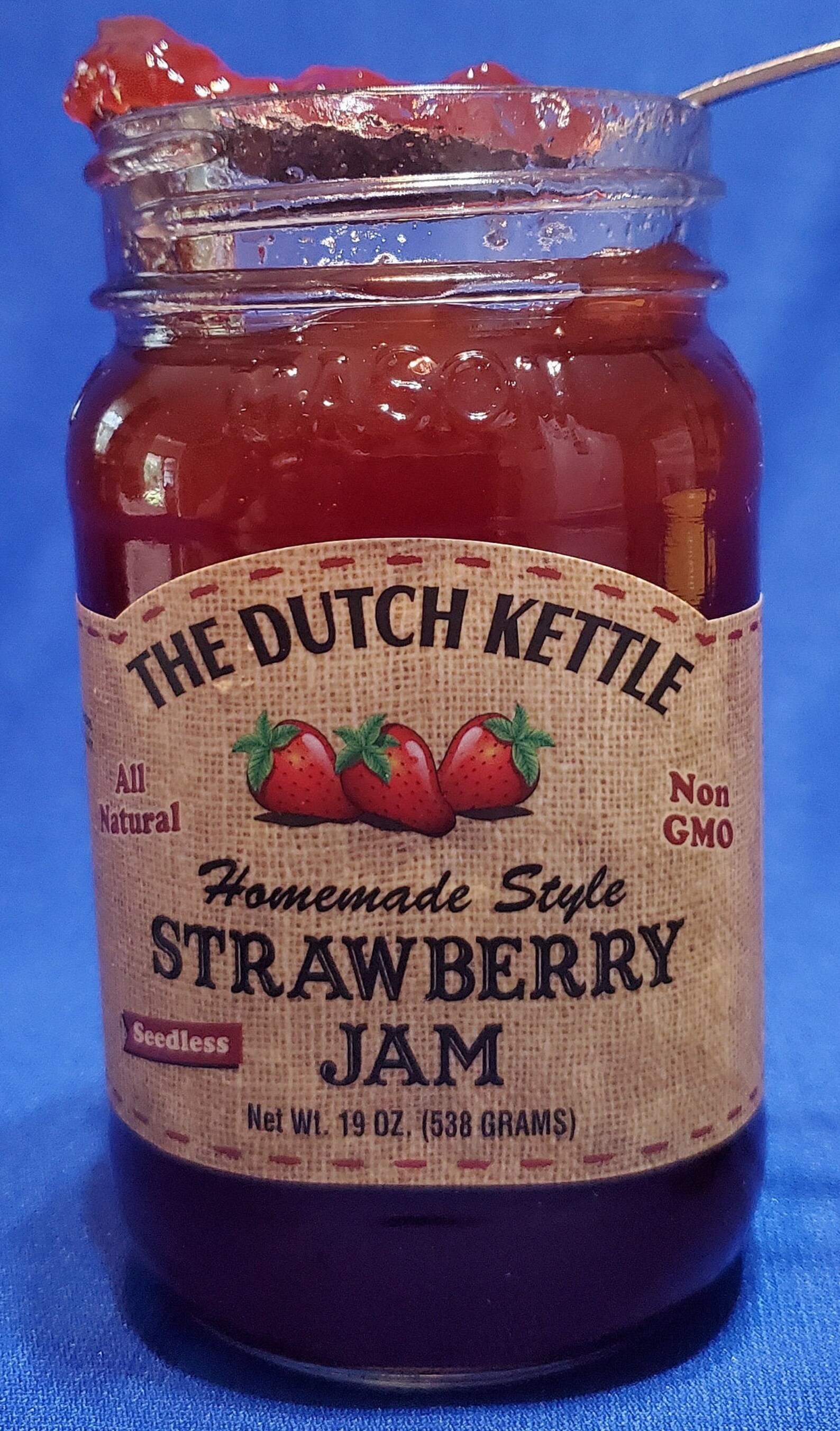 19 oz Seedless Strawberry Jam | Etsy