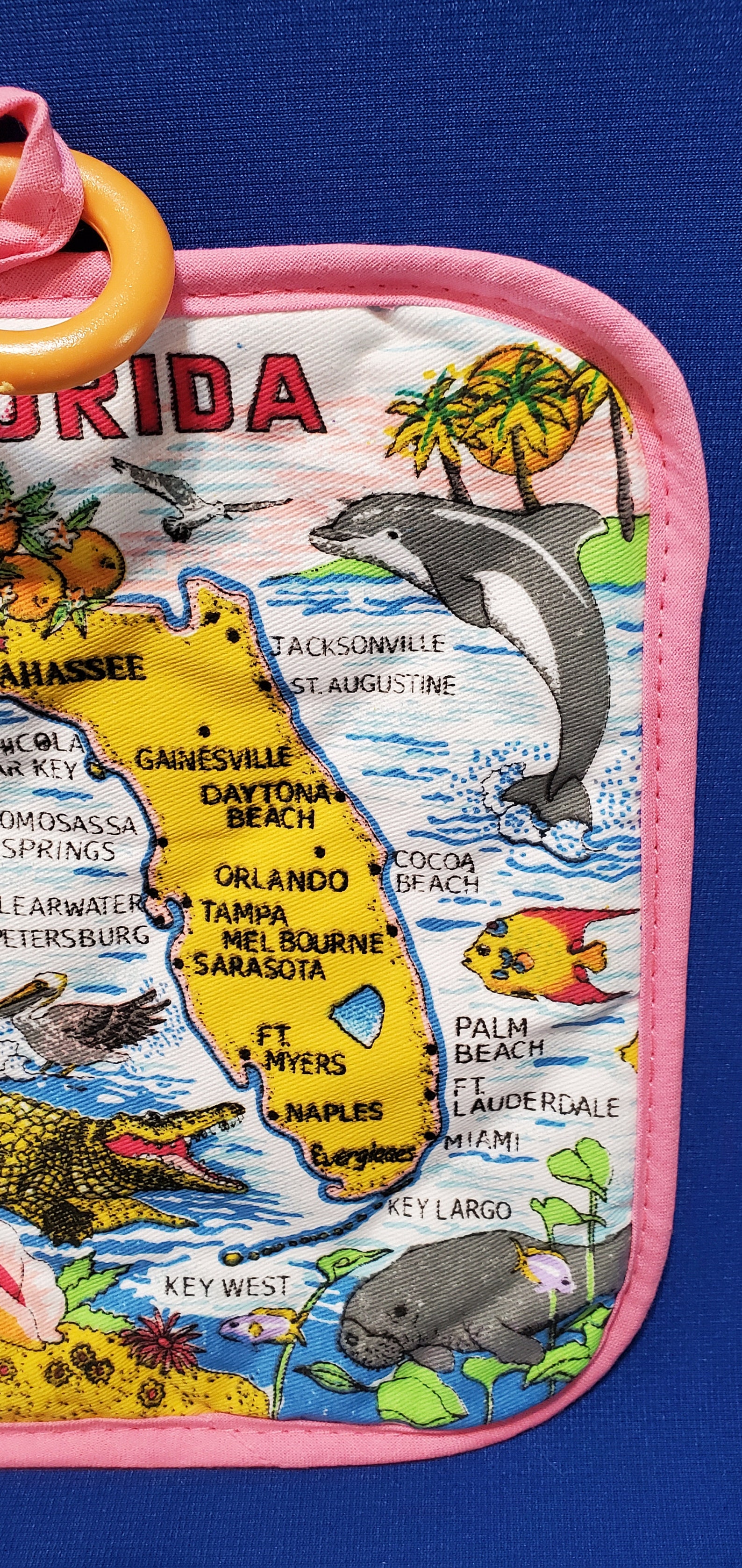 Pot Holder With Florida Map - Etsy