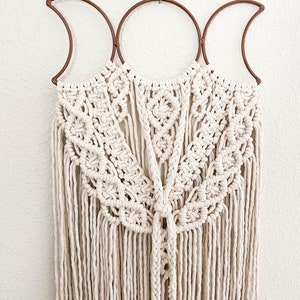 Custom Color Mini Moon Wall Hanging / Macrame Moon / Moon Phases ...