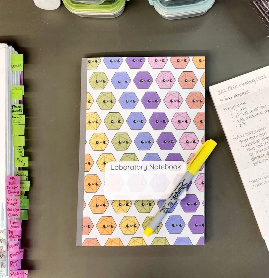 Rainbow Virus Laboratory Notebook: Grid Format Paperback - Etsy
