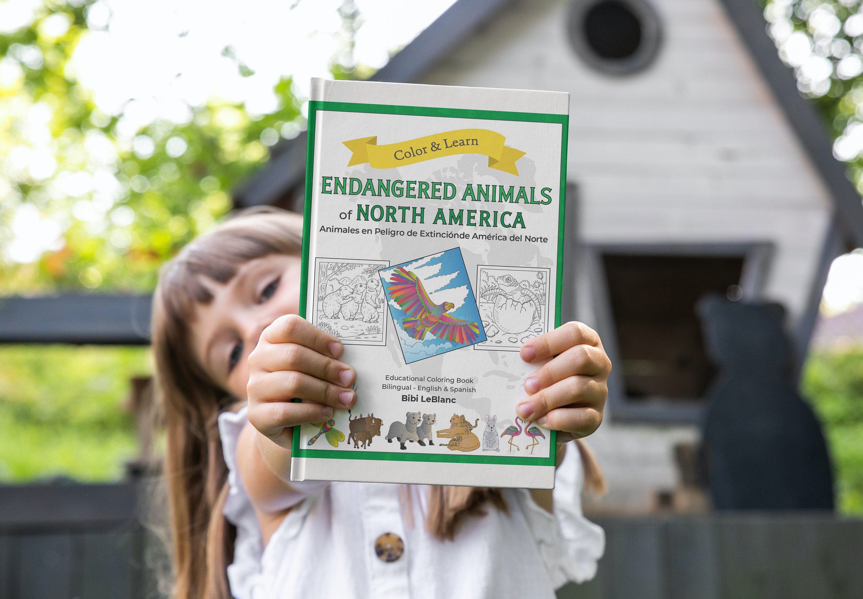 Endangered Animals of North America- Children's Coloring Book ...