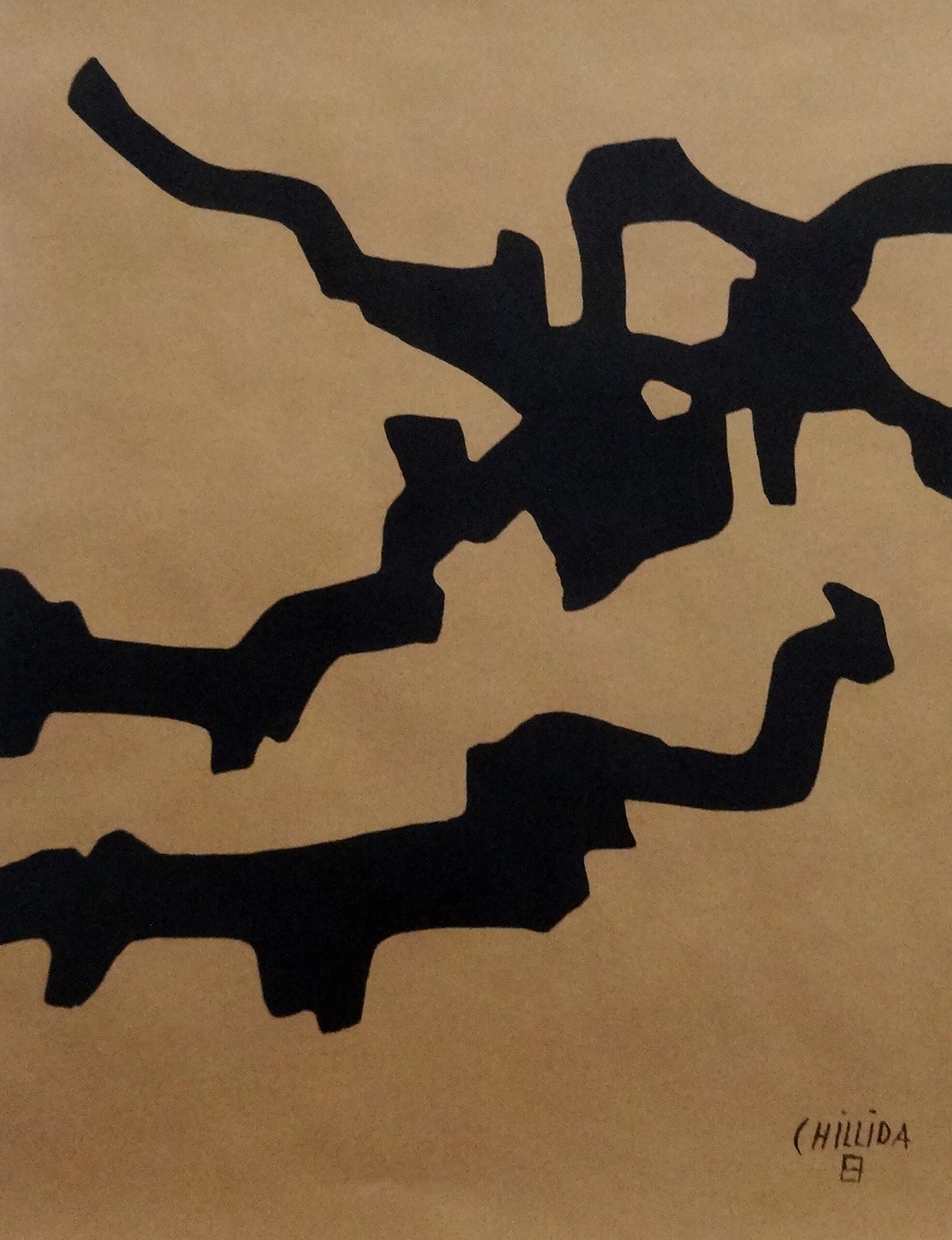 Eduardo Chillida 50x70 Poster Large Art Print Screenprint - Etsy