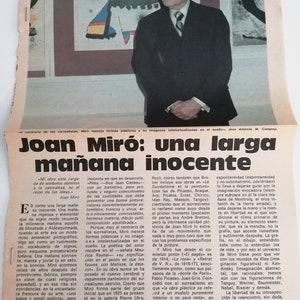 Joan Miró 1978 Exhibition Art Catalogs, Edited by La Poligrafa - Etsy