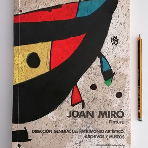 Joan Miró 1978 Exhibition Art Catalogs, Edited by La Poligrafa - Etsy