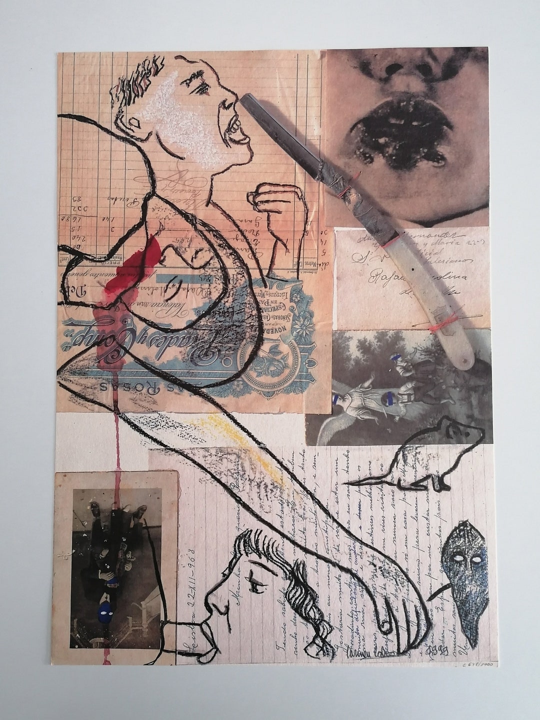 Carmen Calvo Art Print Lithograph Limited Edition - Etsy