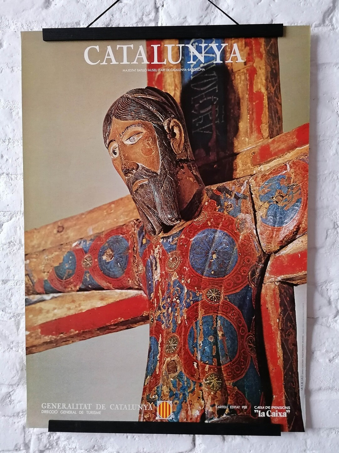 1979 Romanic Art Catalonia Travel Poster - Etsy