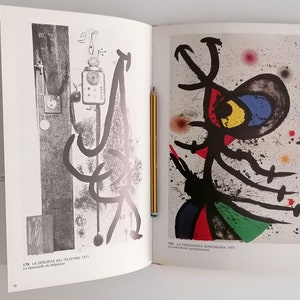 Joan Miró 1978 Exhibition Art Catalogs, Edited by La Poligrafa - Etsy