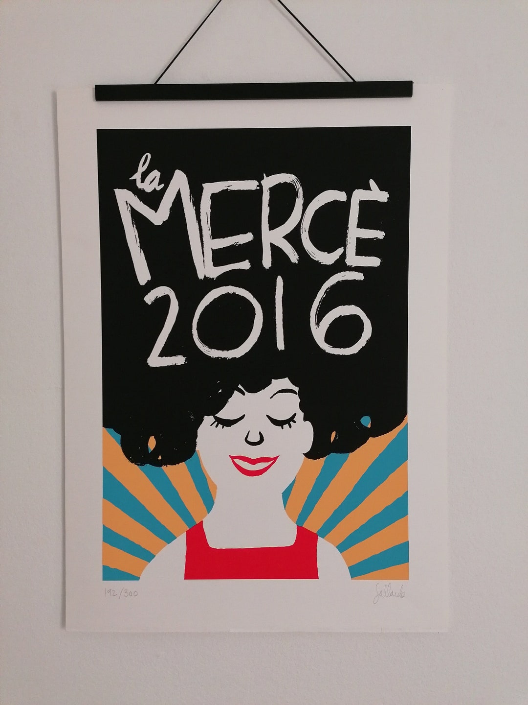 Miguel Gallardo Signed Art Poster La Mercè 2016 - Etsy