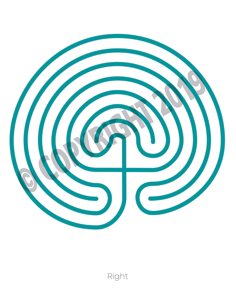 Finger Labyrinths: Meditate - Etsy