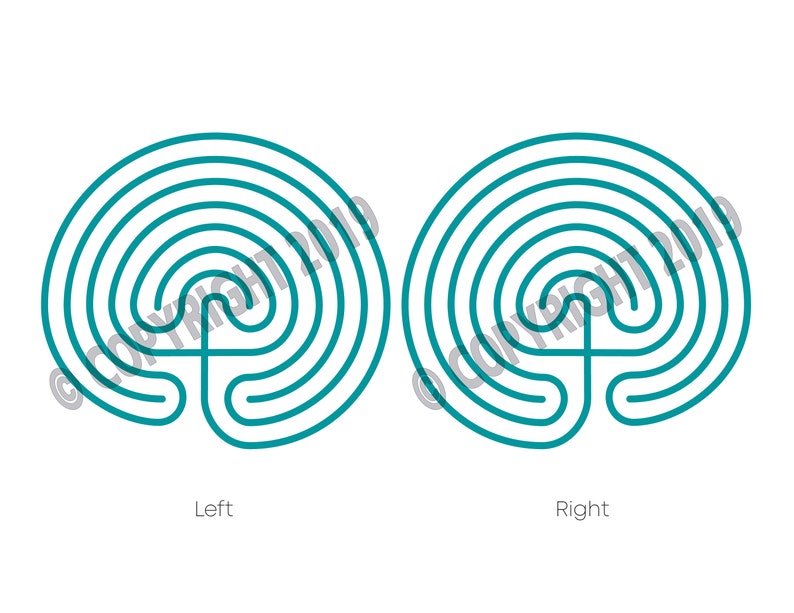 Finger Labyrinths: Meditate - Etsy