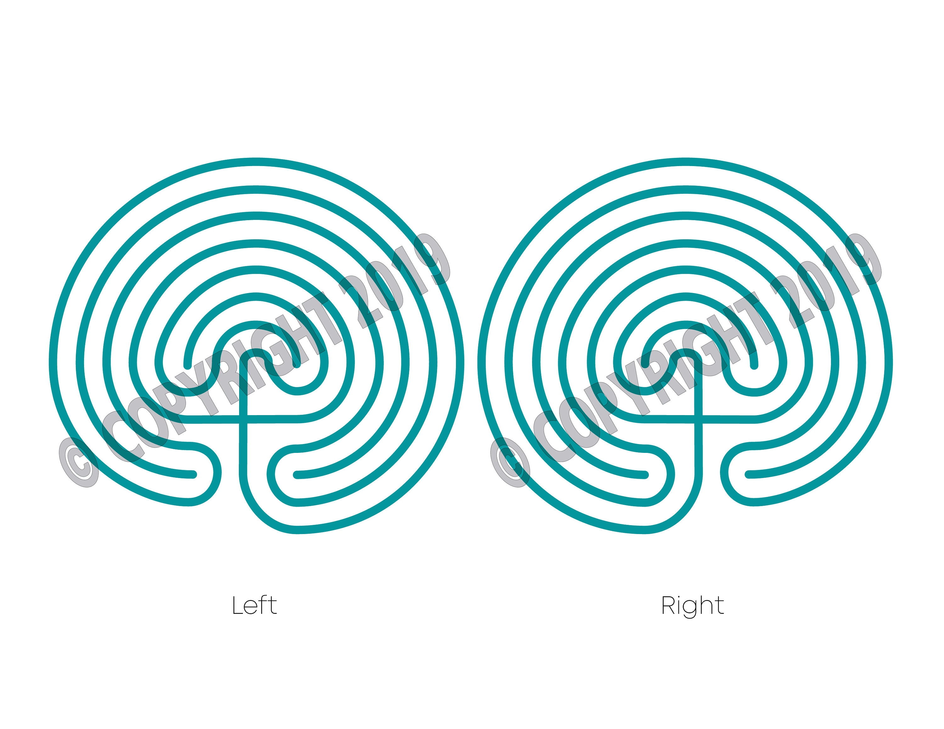 Finger Labyrinths: Meditate - Etsy