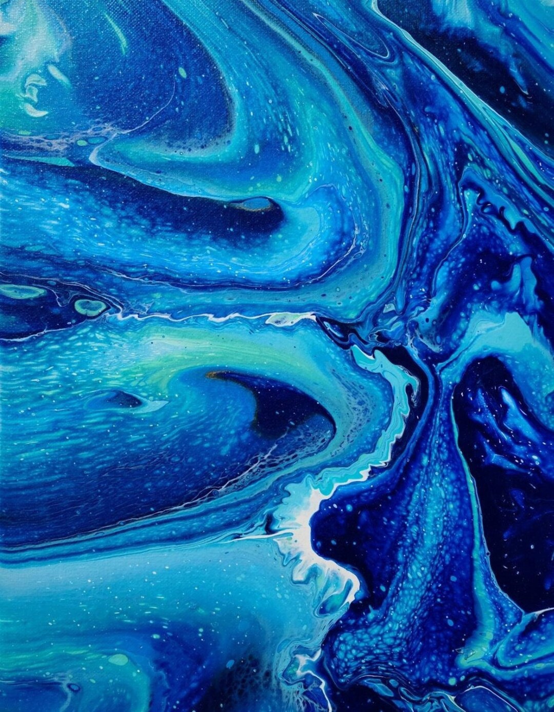 Custom Fluid Art Painting Custom Painting Create Your Own Pour Painting ...