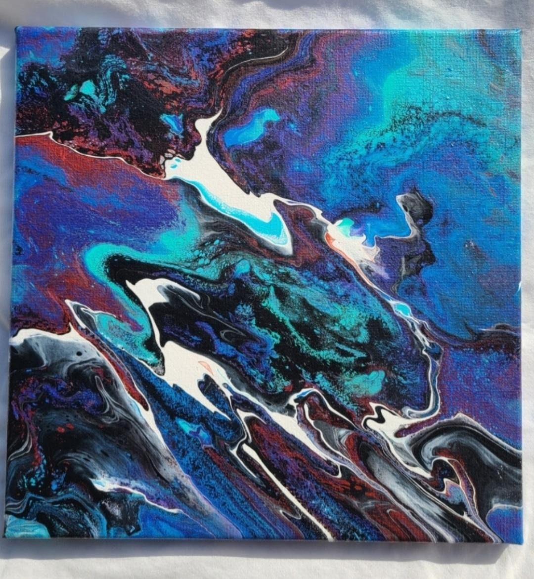 Custom Fluid Art Painting Custom Painting Create Your Own Pour Painting ...