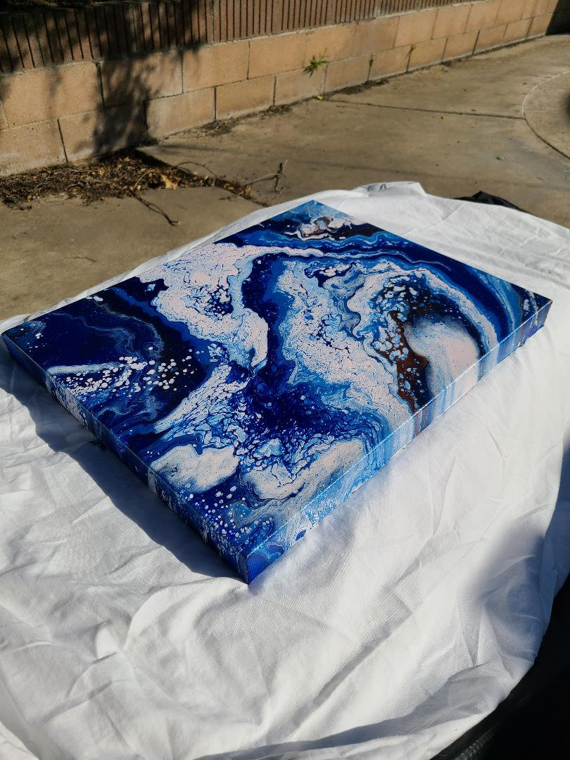 Custom Fluid Art Painting Custom Painting Create Your Own Pour Painting ...
