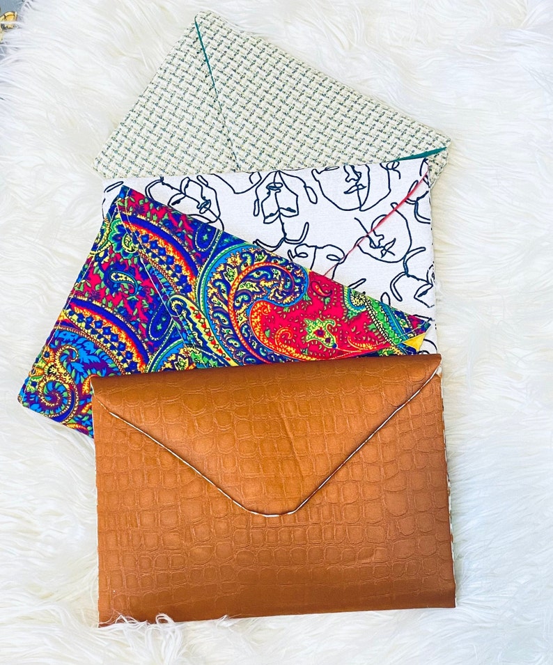 Clutch Pdf Sewing Pattern Print at Home Clutch Sewing - Etsy