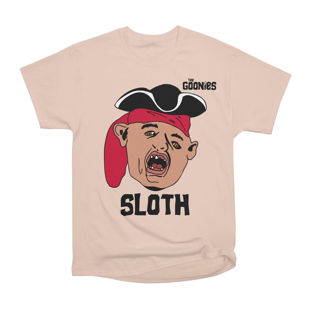 Goonies Heads T-shirt: Sloth - Etsy