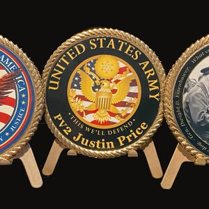 Custom Printed Challenge Coin - Design Your Own Custom Challenge Coin 2 ...