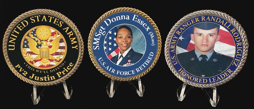 Custom Military Printed Challenge Coin - Design Your Own Custom ...