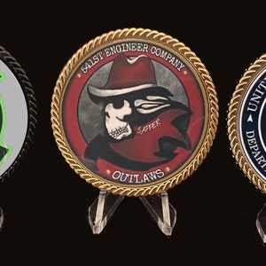 Custom Printed Challenge Coin - Design Your Own Custom Challenge Coin 2 ...