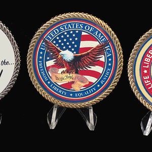 Custom Printed Challenge Coin - Design Your Own Custom Challenge Coin 2 ...