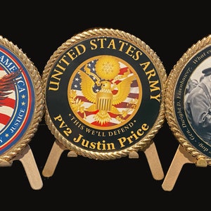Custom Printed Challenge Coin - Design Your Own Custom Challenge Coin 2 ...