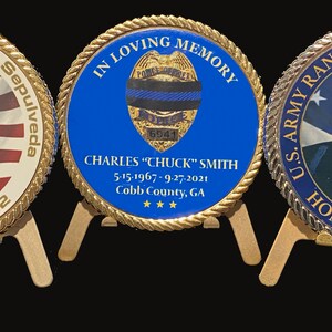 Custom Printed Challenge Coin - Design Your Own Custom Challenge Coin 2 ...