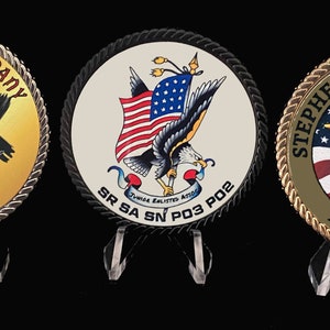 Custom Printed Challenge Coin - Design Your Own Custom Challenge Coin 2 ...