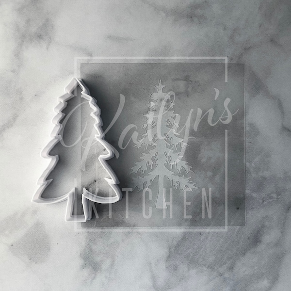 Tree Cookie Cutter - Etsy