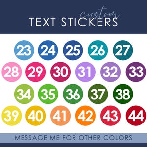 Custom Quote Sticker: Personalized Text, Color, and Font - Etsy