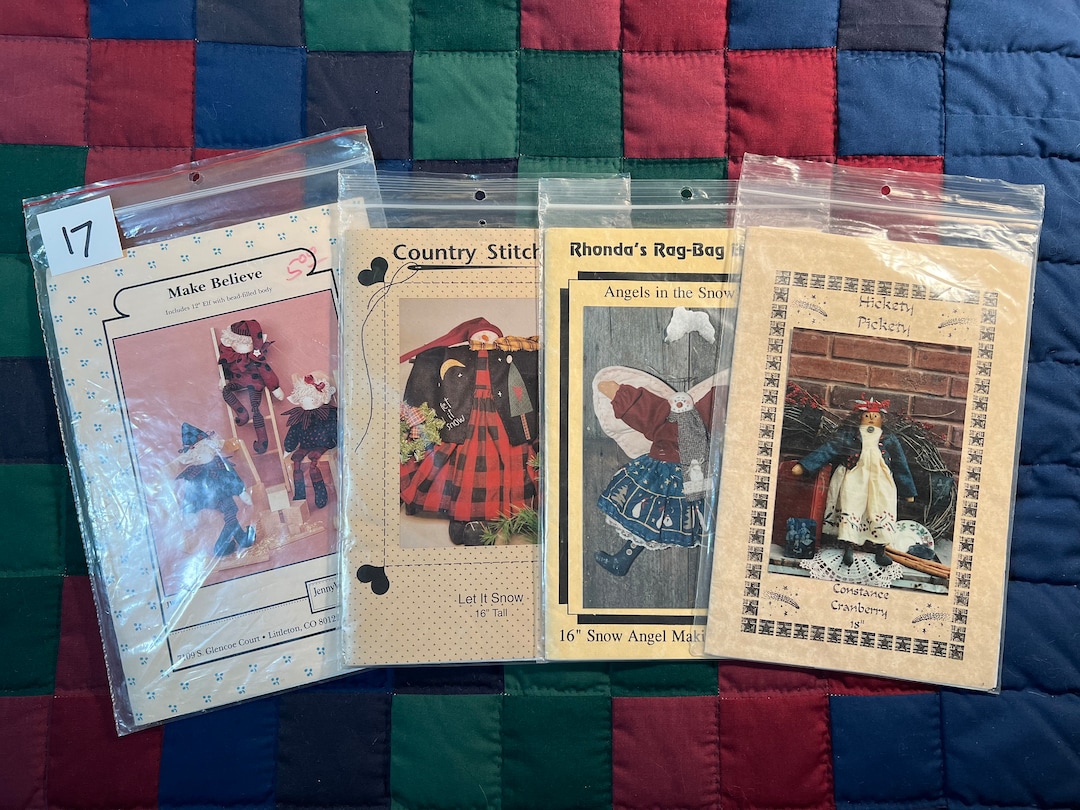 Soft Sculpture Doll Patterns, Sewing Patterns, Doll Sewing Pattern ...