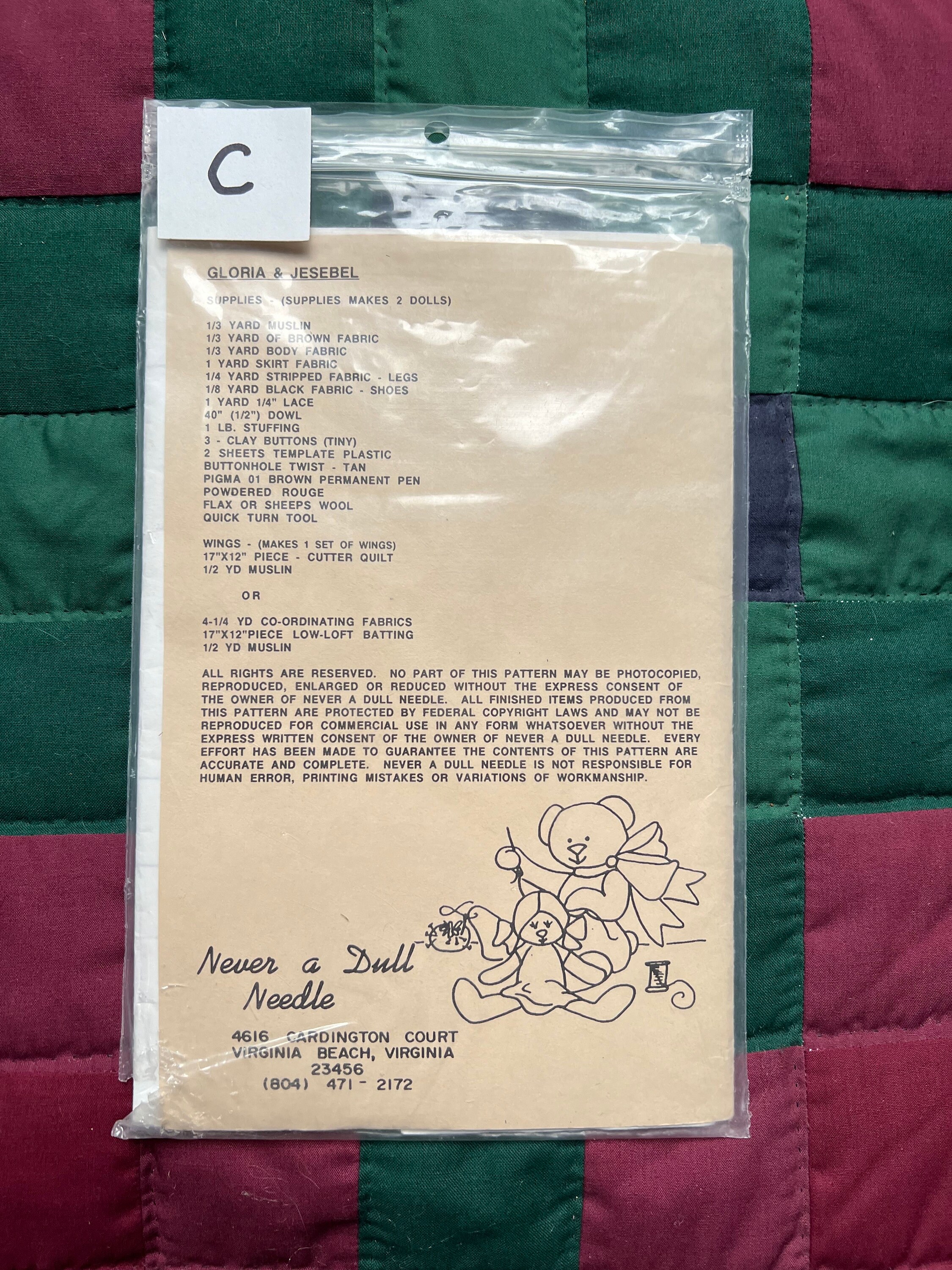 Angel Doll Patterns, Angel Sewing Patterns, Lot of Angel Patterns ...