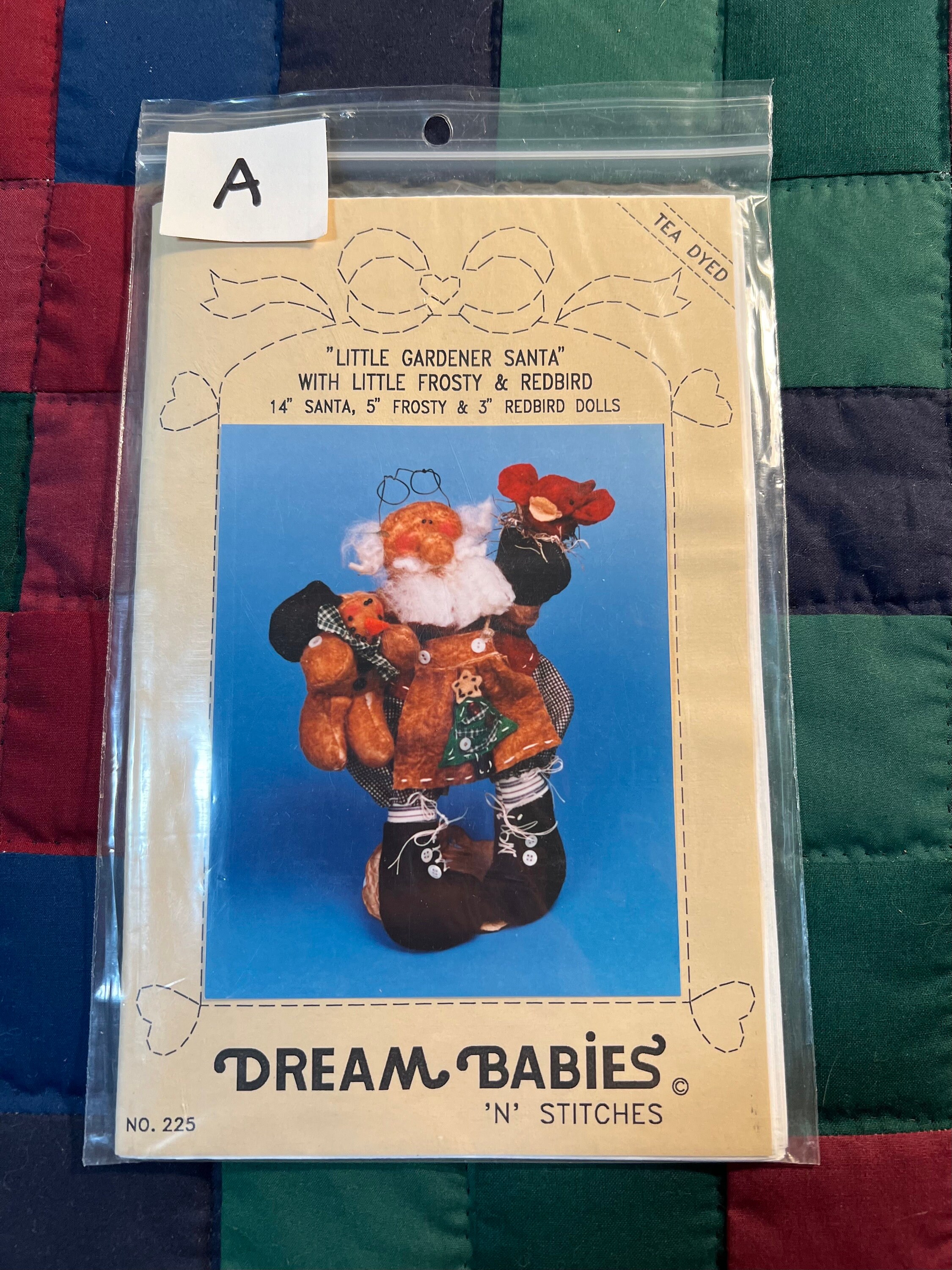 Santa Sewing Pattern, Santa Patterns Lot of 4, Christmas Sewing ...