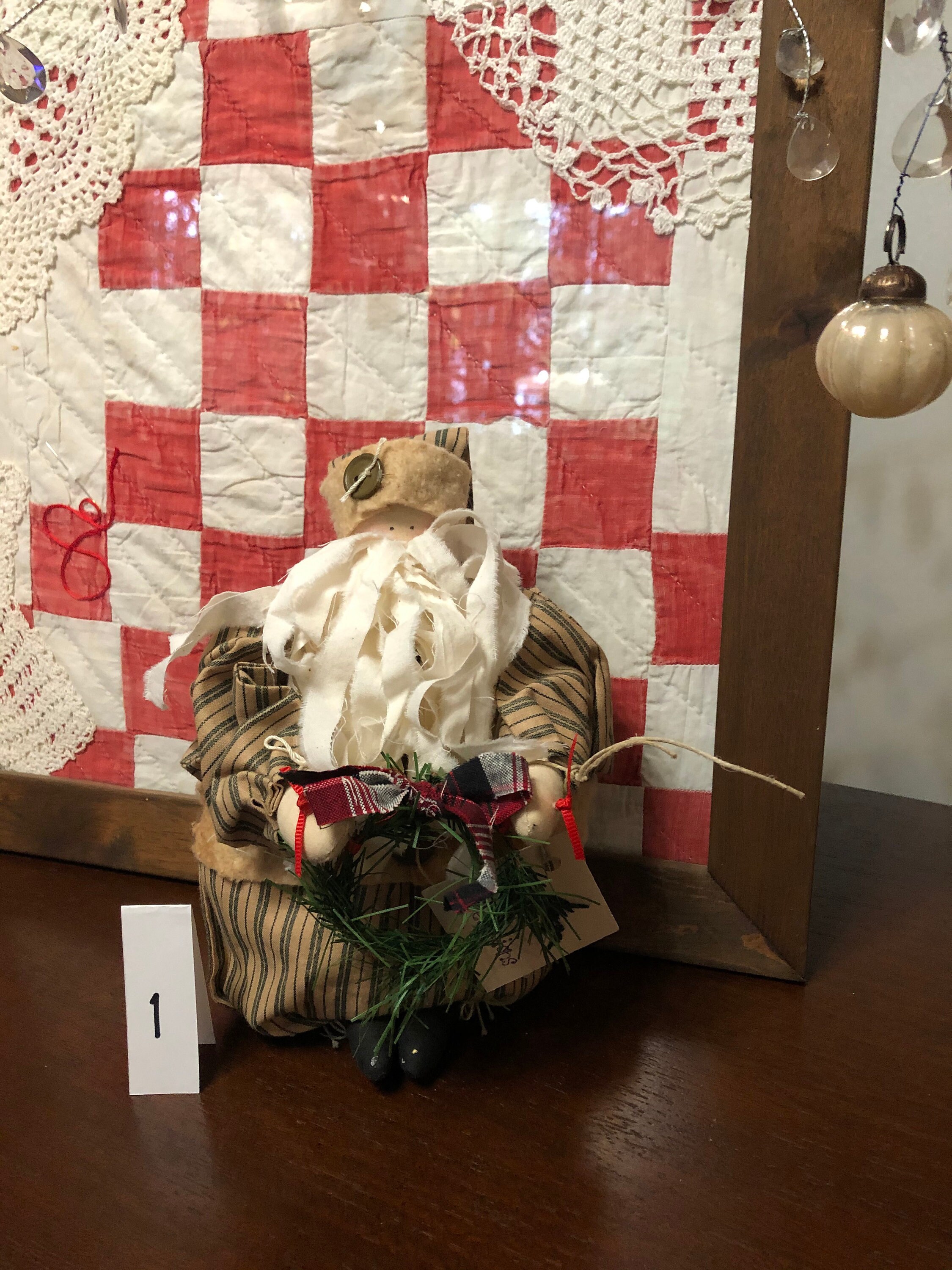 Santa Doll Rolly Polly Santa Handmade Santa Doll Christmas - Etsy.de