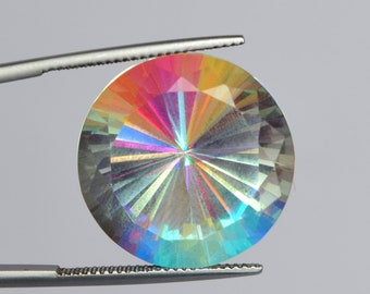 Mystic fire topaz | Etsy