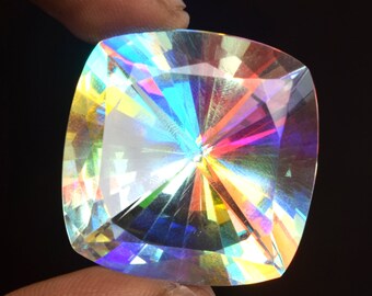 Mystic fire topaz | Etsy