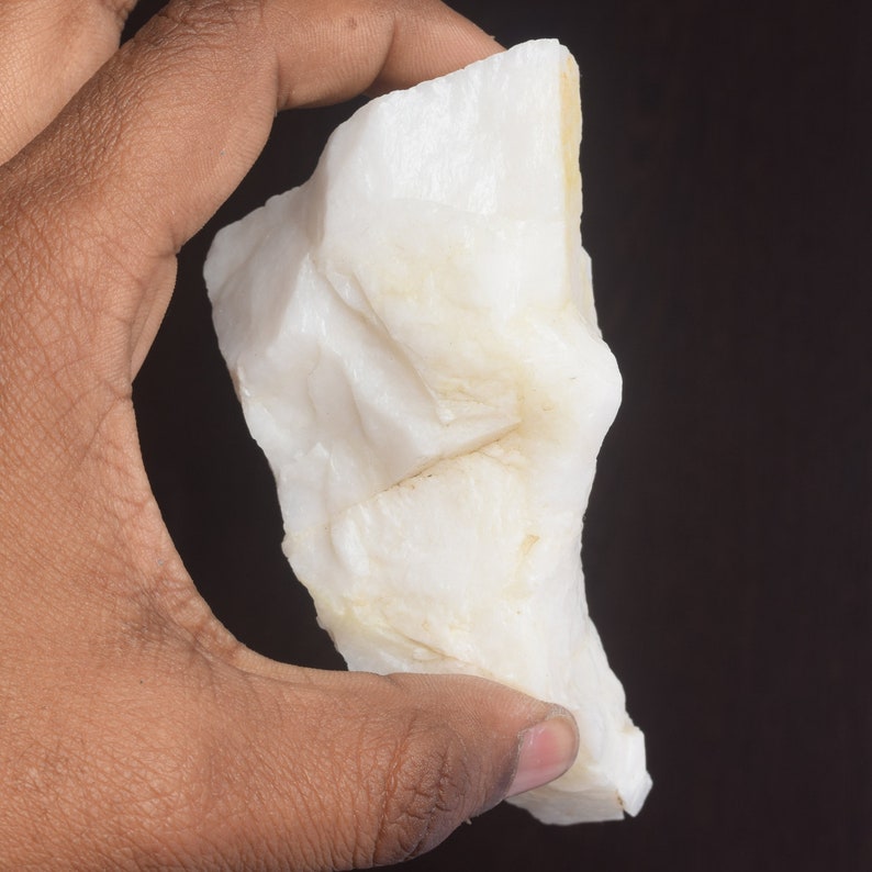 Rare Raw Natural Rough White Quartz 1531.50 Ct Certified | Etsy