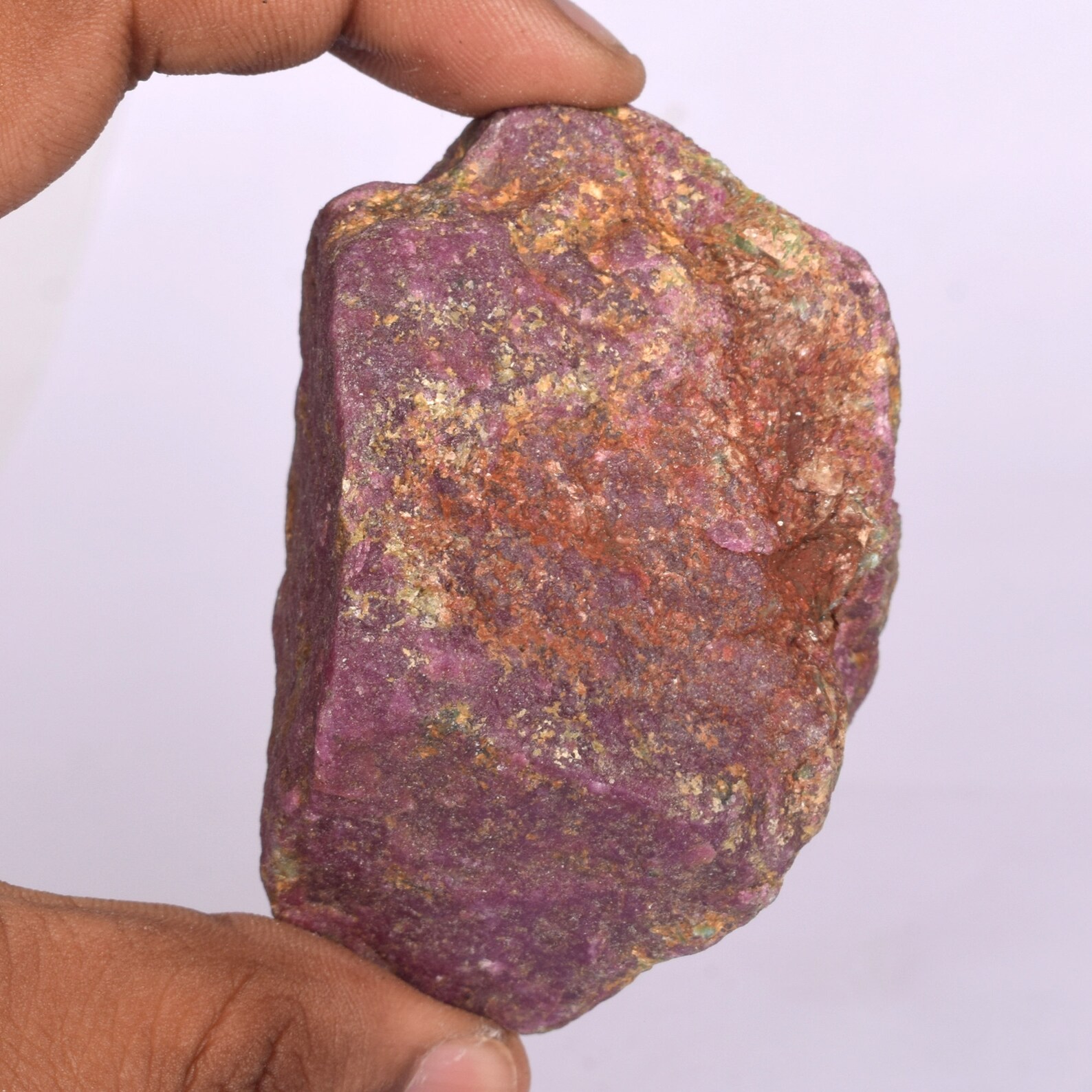 Piedra preciosa de rubí natural cabbing áspero lapidario | Etsy