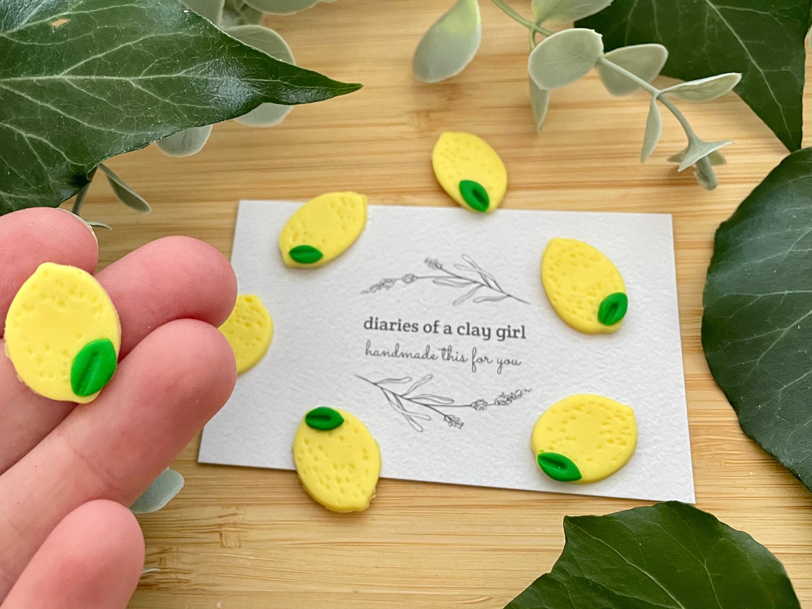 Lemon Magnets or Drawing Pins - Etsy