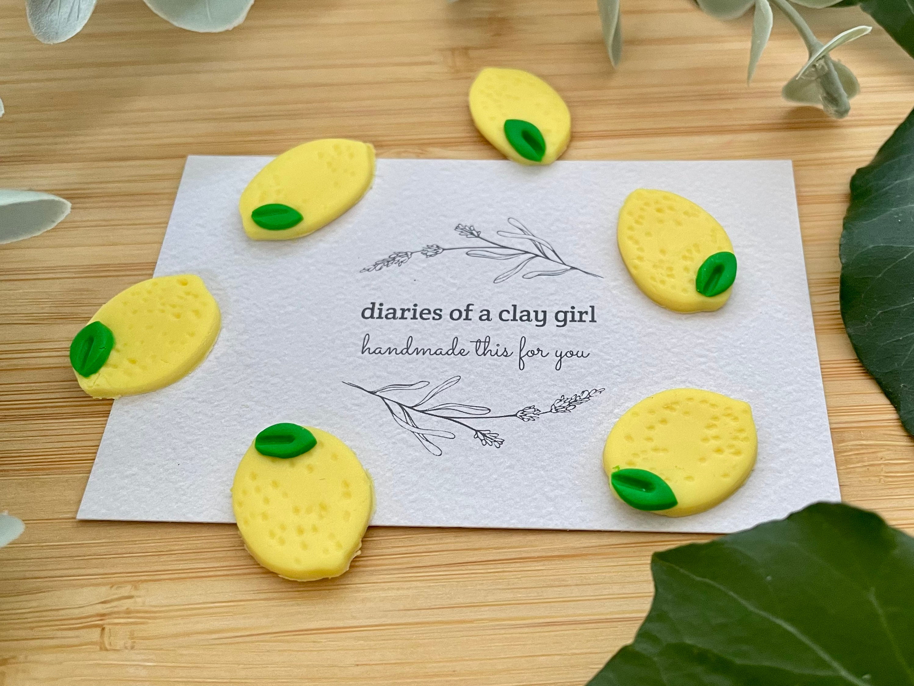 Lemon Magnets or Drawing Pins - Etsy