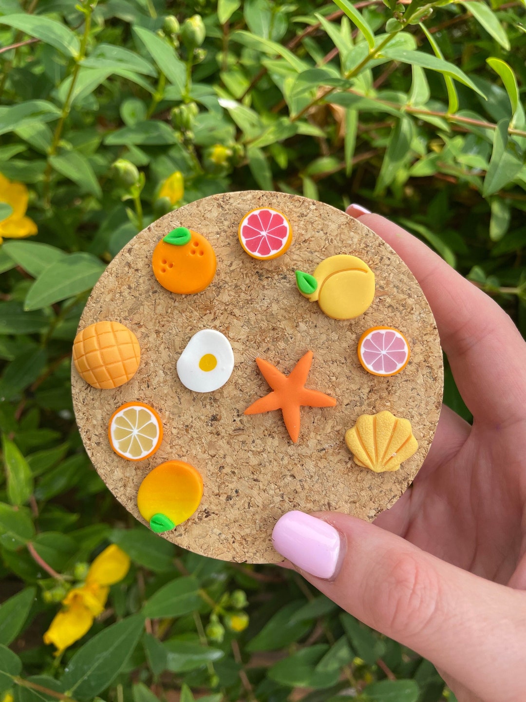 Orange Theme Magnets or Drawing Pins - Etsy