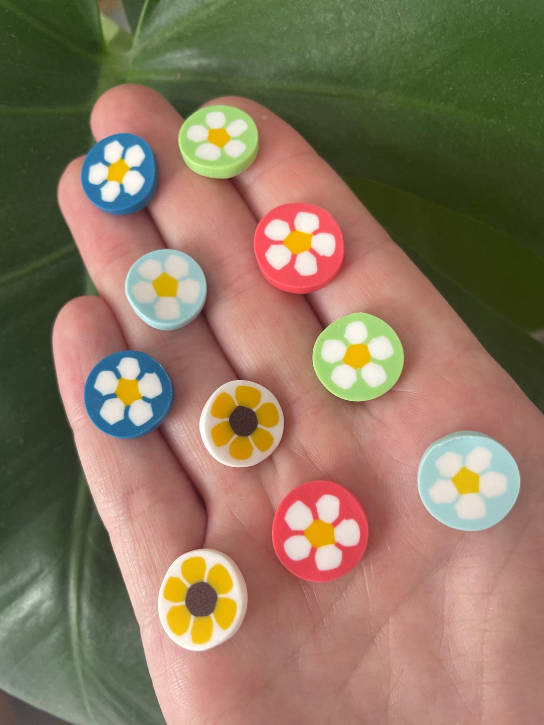 Daisy Magnets or Drawing Pins - Etsy