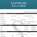 Printable Employment Application PDF Digital Job Application - Etsy